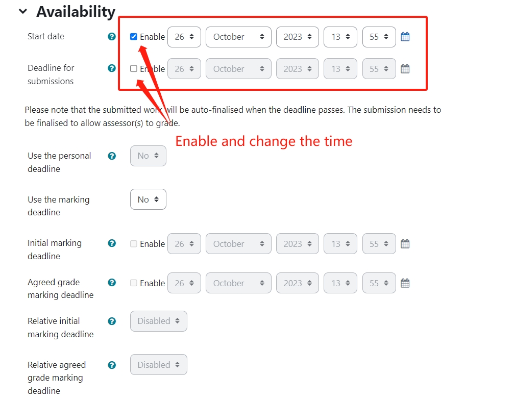 Double-marking Assignment - How to do Double Marking - Knowledge Base